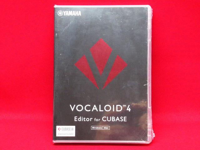 YAMAHA ヤマハ VOCALOID4 ボーカロイド Editor for CUBASE エディター フォー キューベース WINDOWS ...